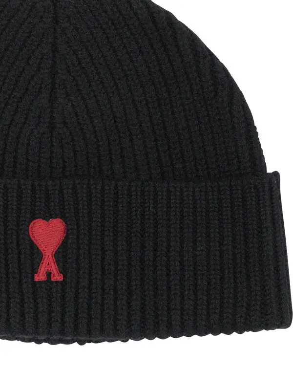 AMI Paris Merino Wool Beanie