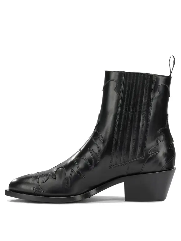 Sartore Parma 45 Mm' Cowboy Ankle Boots
