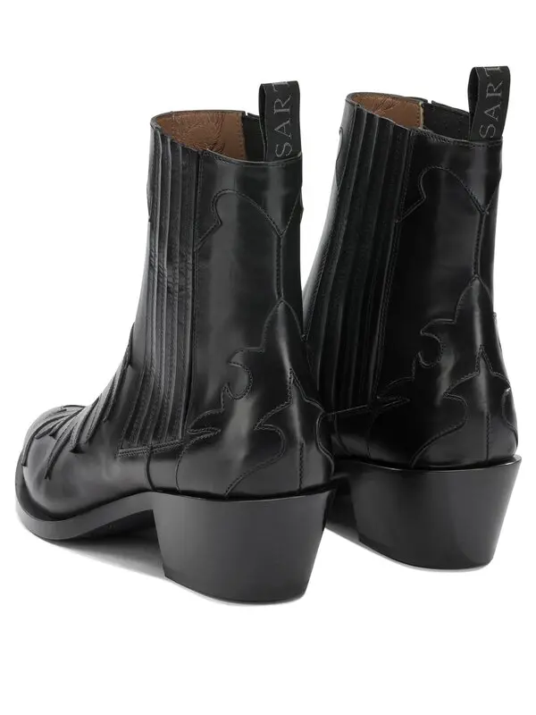 Sartore Parma 45 Mm' Cowboy Ankle Boots