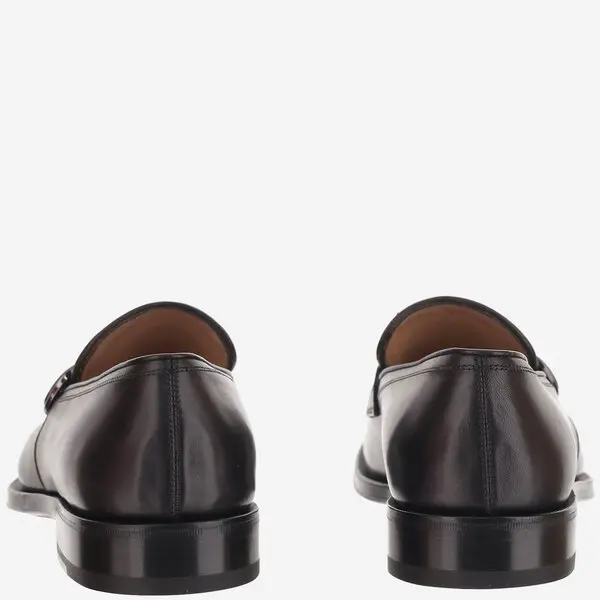 FERRAGAMO Leather Loafers