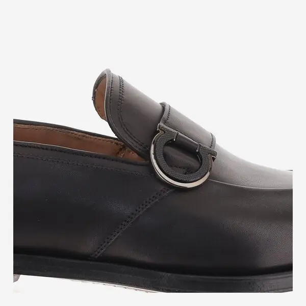 FERRAGAMO Leather Loafers