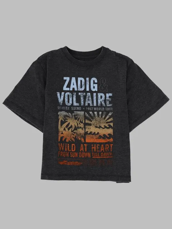 Zadig&Voltaire T Shirt Con Stampa