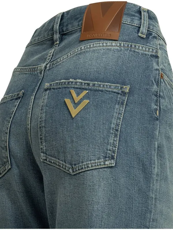 Valentino Garavani Straight Leg Jeans