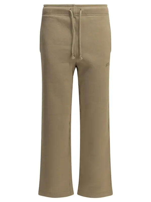 AUTRY Sports Pants With Logo - Beige