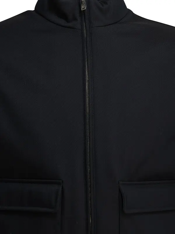 Herno 3 Layers Wool Storm' Bomber Jacket