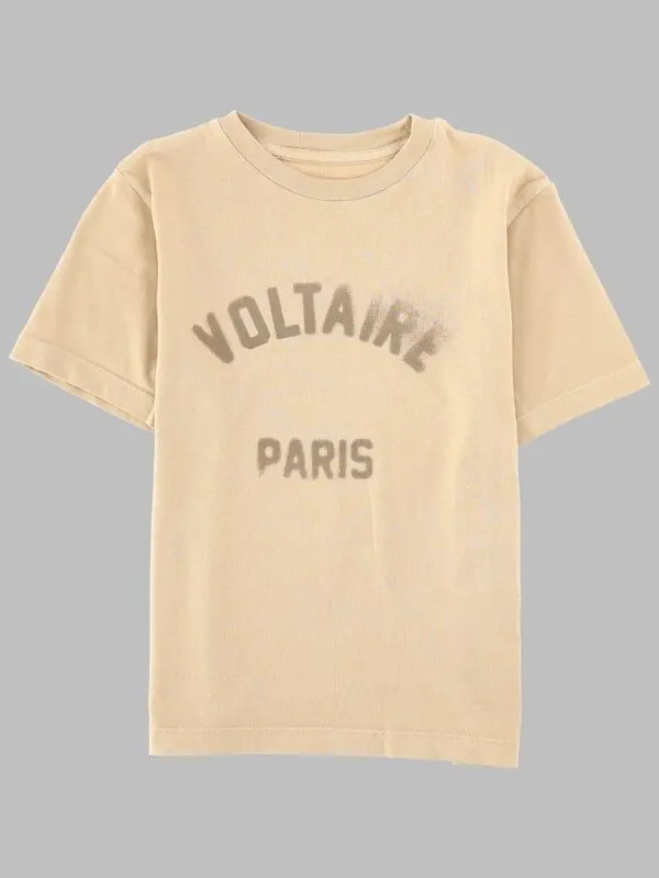 Zadig&Voltaire T Shirt Con Stampa Logo