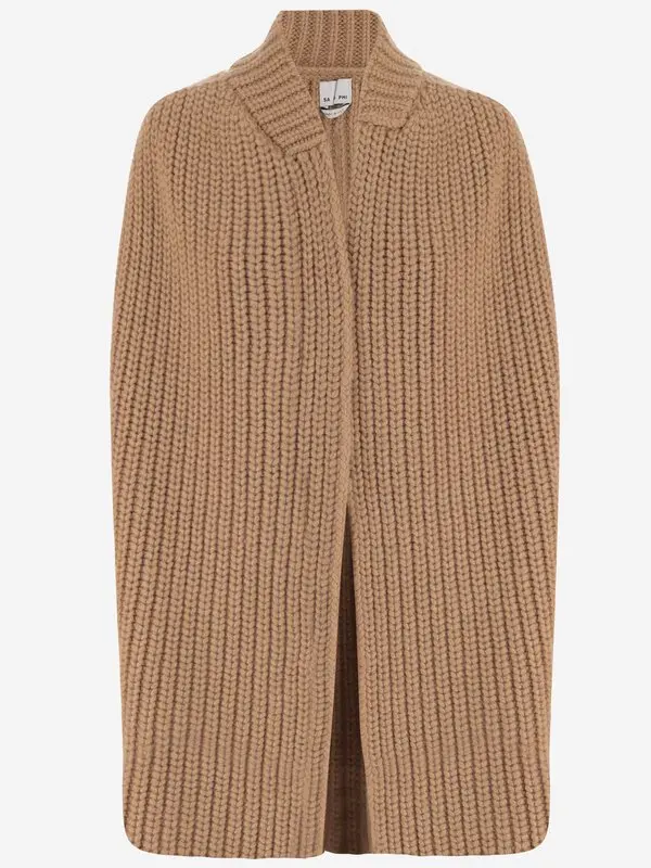 SA SU PHI Ribbed Cashmere Knit Jacket