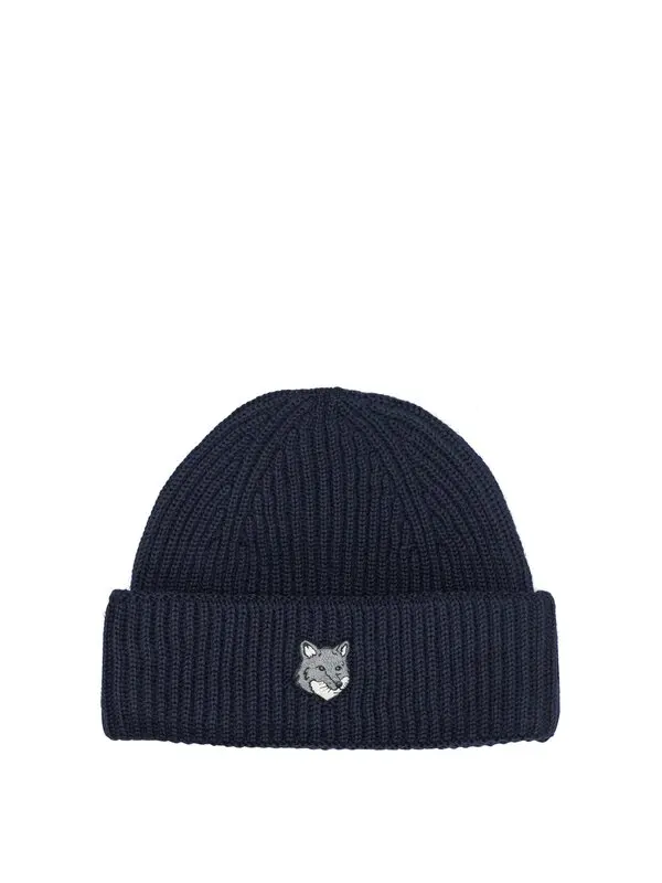 Maison Kitsuné Fox Head' Beanie