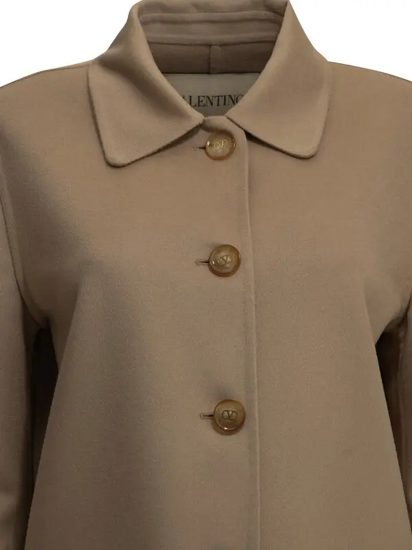 Valentino Garavani V Logo' Short Coat