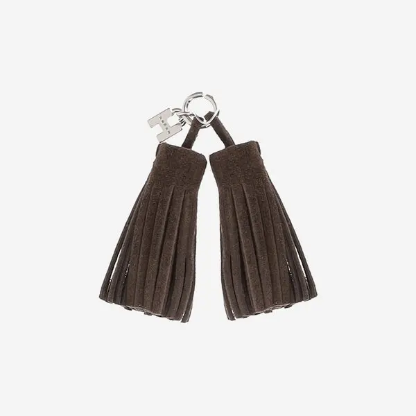 Hogan Suede Lace Tassels - Brown