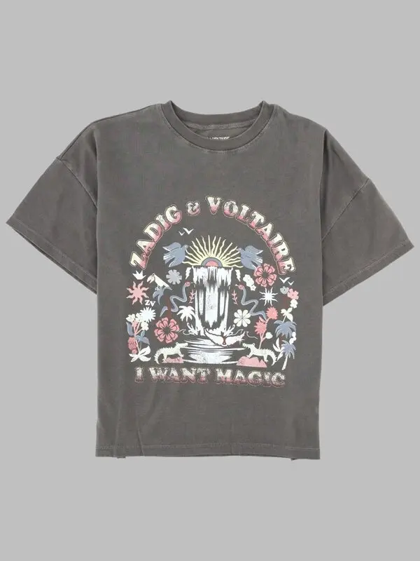 Zadig&Voltaire T Shirt Con Stampa
