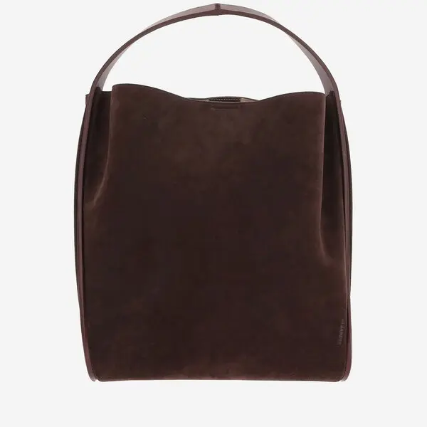 JIL SANDER Suede Shoulder Bag