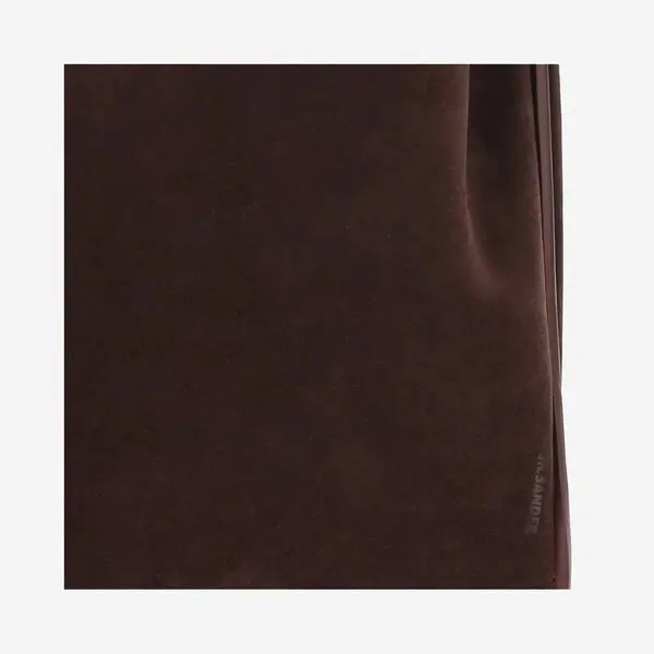 JIL SANDER Suede Shoulder Bag