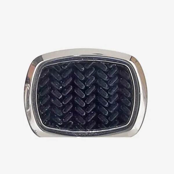 Hugo Boss Brass Cufflinks With Logo