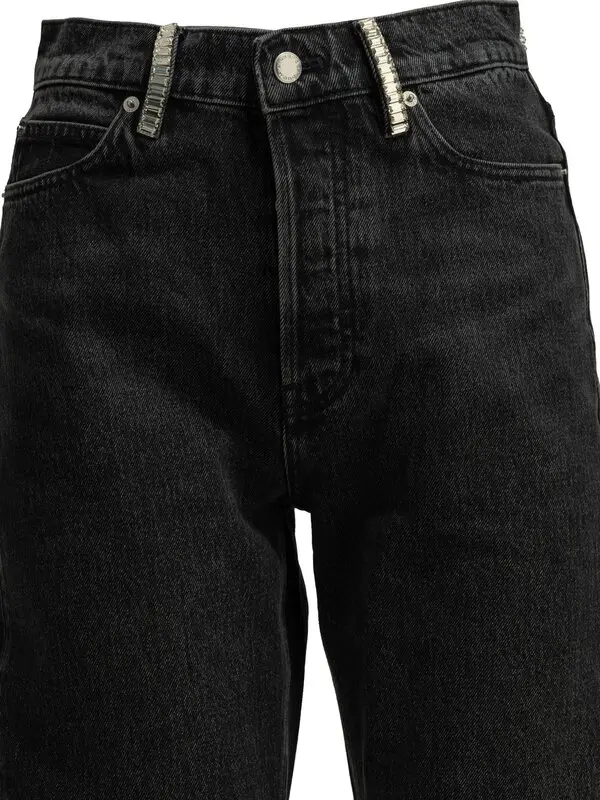Alexander Wang Wide Leg Jeans - Black