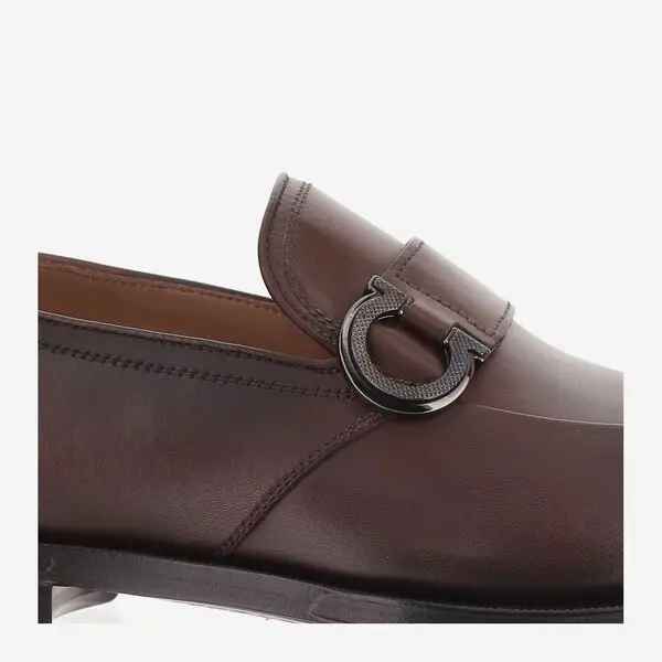 FERRAGAMO Leather Loafers