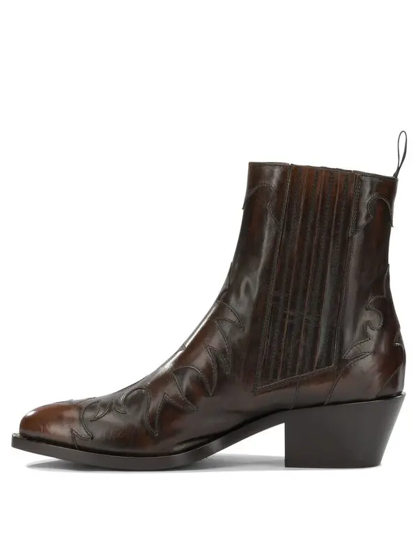 Sartore Postiano 45 Mm' Cowboy Ankle Boots