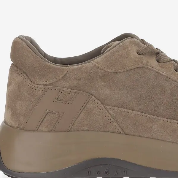 Hogan Hi Light Suede Sneakers