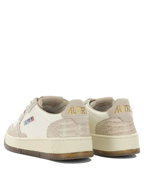 AUTRY Medalist Low' Low Top Sneakers - Beige