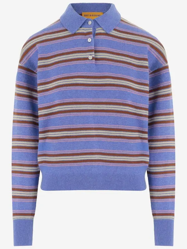 Guest In Residence Striped Cashmere Sweater - Multi