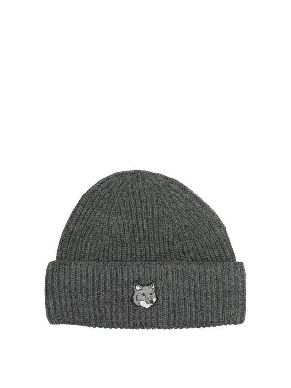 Maison Kitsuné Fox Head' Beanie