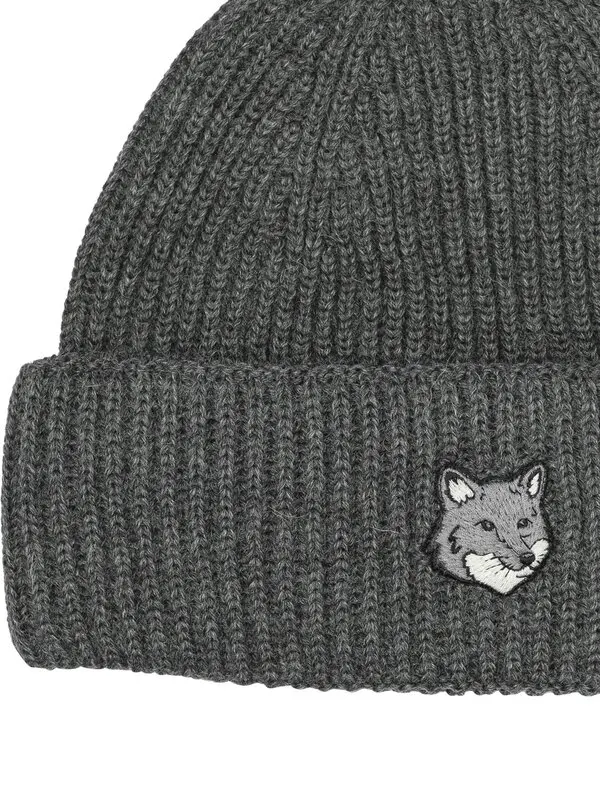 Maison Kitsuné Fox Head' Beanie