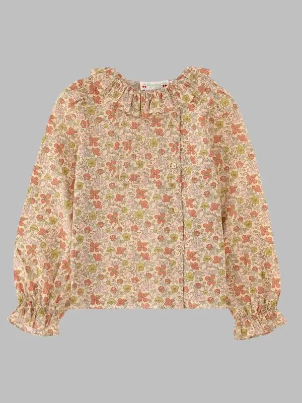 Bonpoint Camicetta 'melusina' In Tessuto Liberty