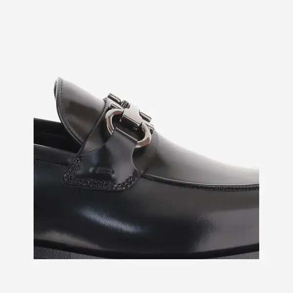 FERRAGAMO Leather Loafers