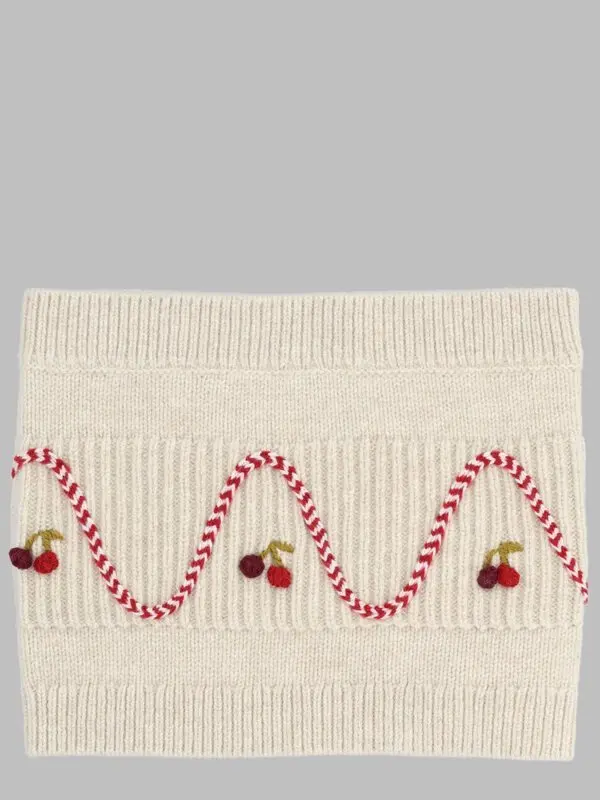 Bonpoint Scaldacollo 'jood' Con Motivo Cherry - Multicolour