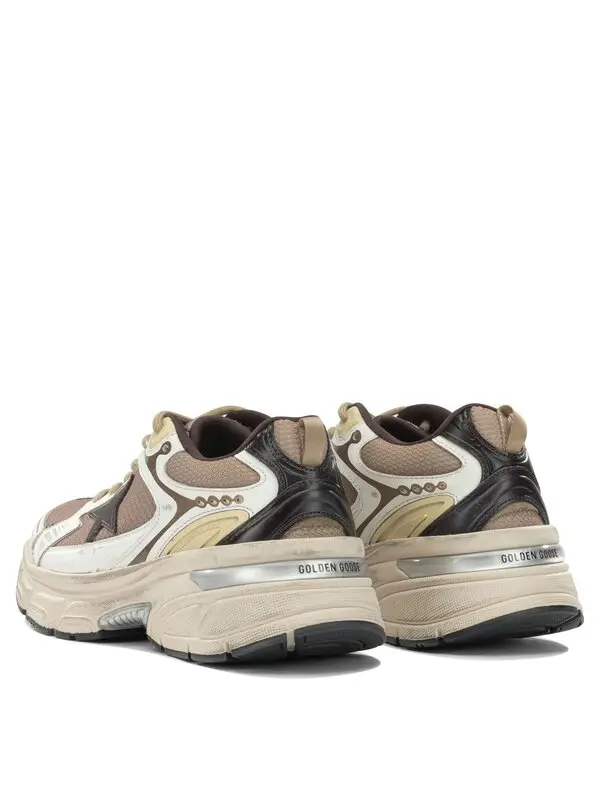 GOLDEN GOOSE Lightstar' Low Top Sneakers - Beige