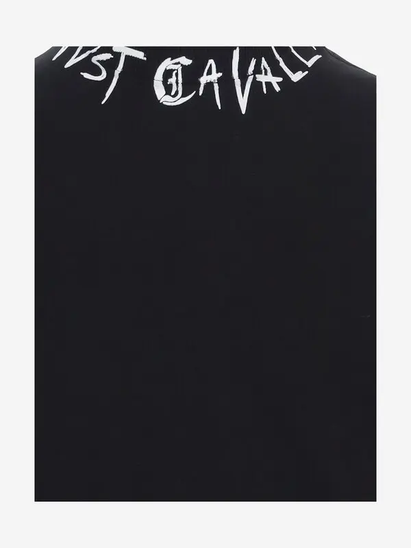 Just Cavalli Cotton Sweatshirt With Logo