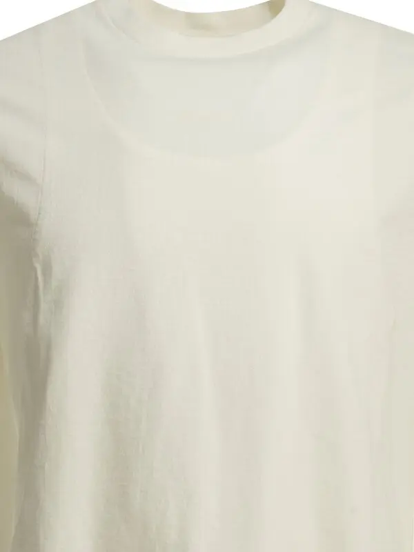 MAISON MARGIELA Double Layer' Crew Neck T Shirt