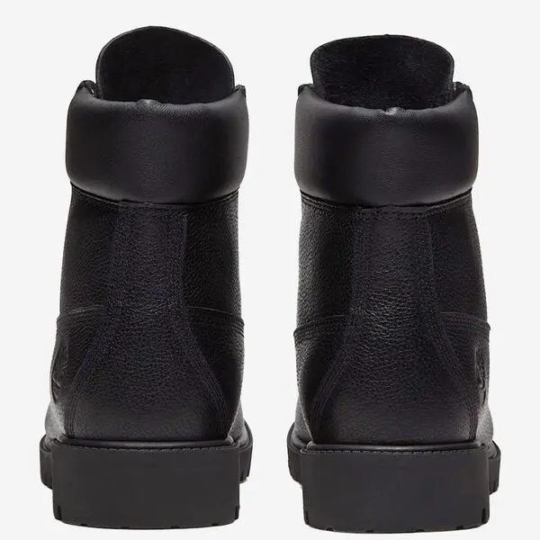 Timberland Heritage 6 Inch Leather Ankle Boots - Black