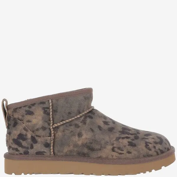 UGG Classic Ultra Mini Ankle Boots - Brown