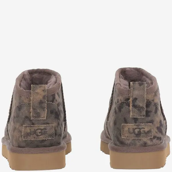 UGG Classic Ultra Mini Ankle Boots - Brown