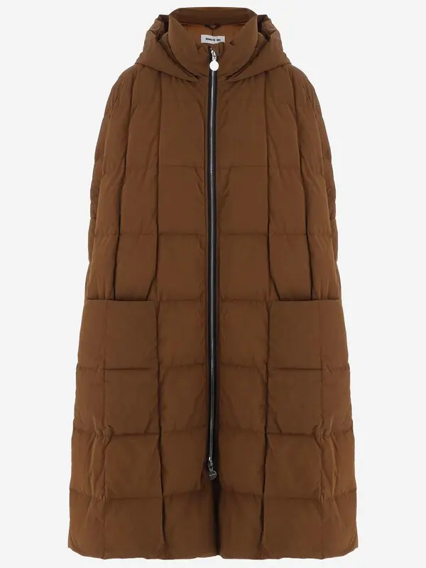 IENKI IENKI Ennio Pyramide Long Down Jacket - Brown