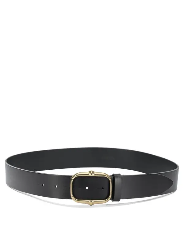 Isabel Marant Étoile Holis' Leather Belt - Black