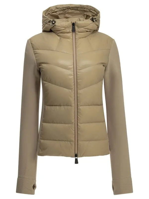 Moncler Padded Zip Up Sweatshirt