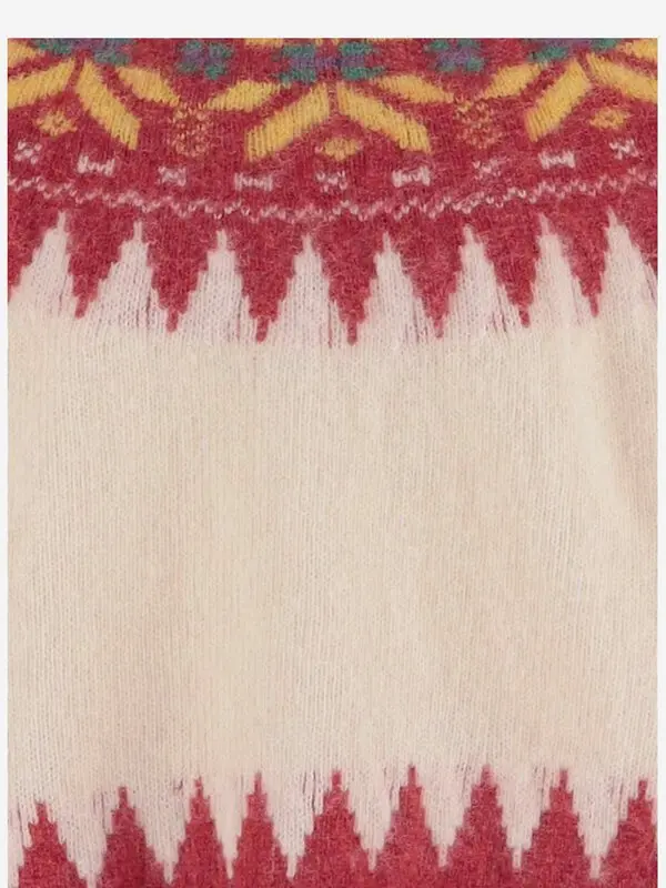 Howlin' Wool Sweater With Jacquard Pattern