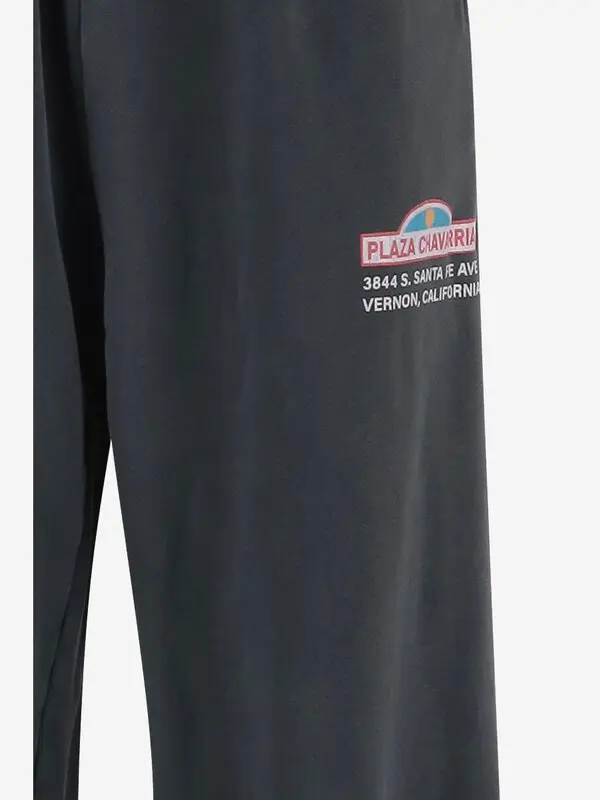 WILLY CHAVARRIA Plaza Printed Cotton Pants