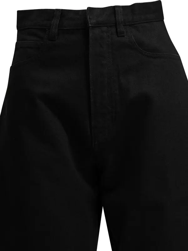 Alaïa Round' Wide Leg Jeans