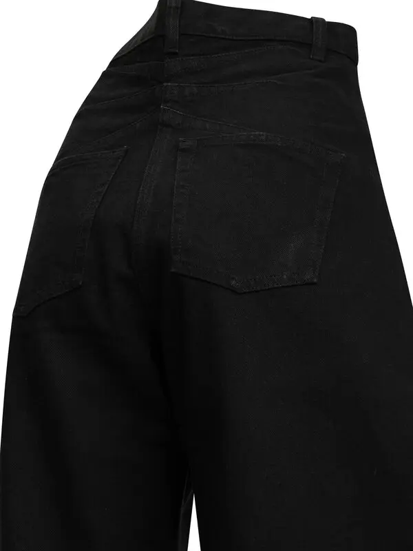 Alaïa Round' Wide Leg Jeans