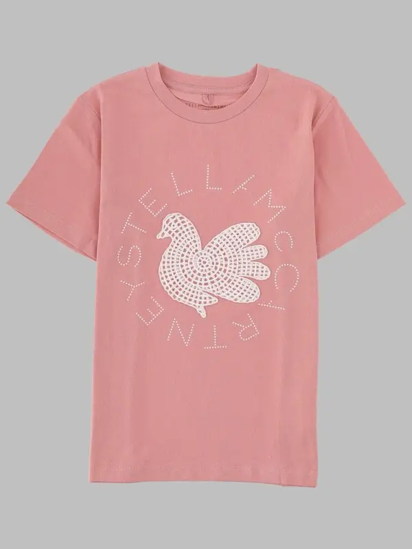 Stella McCartney T Shirt Con Stampa Grafica