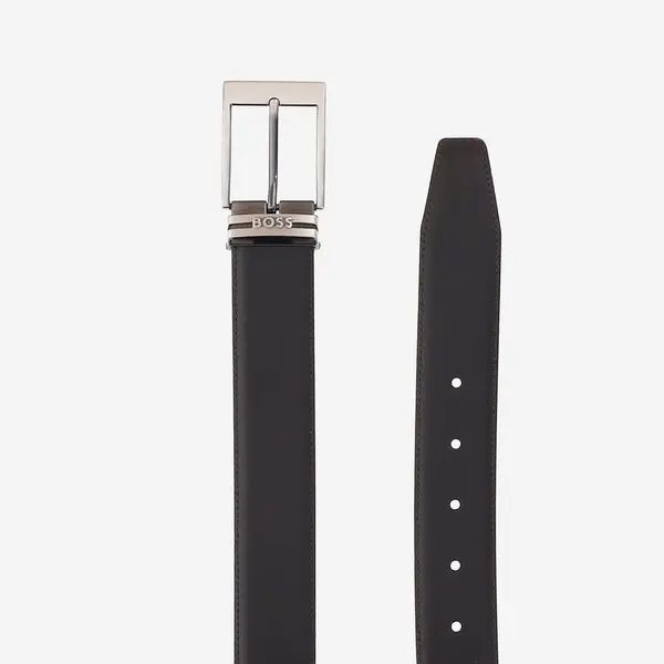 Hugo Boss Reversible Belt With Interchangeable Buckle - Multi