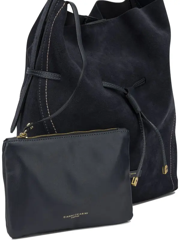 GIANNI CHIARINI Shoulder Bags - Blue
