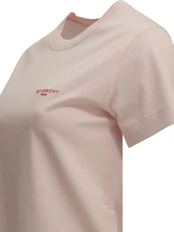 Givenchy Crewneck T Shirt With Logo