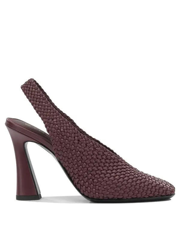 Etro 90 Mm Woven Slingbacks