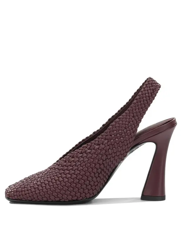 Etro 90 Mm Woven Slingbacks