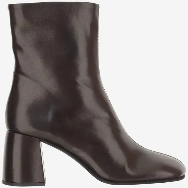 POEVE Leather Ankle Boots
