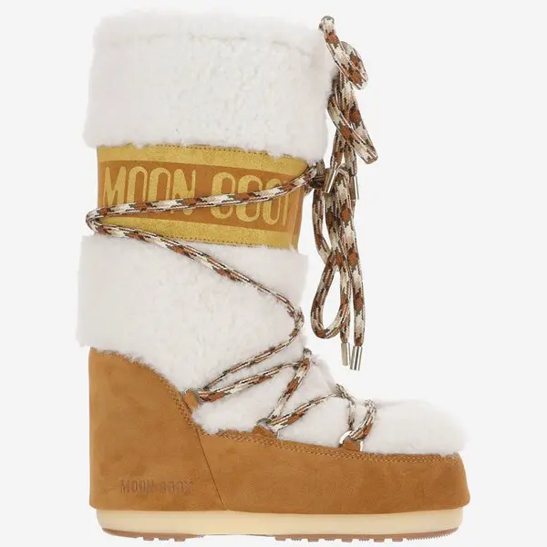 Moon Boot Icon Shearling Boots - Multi